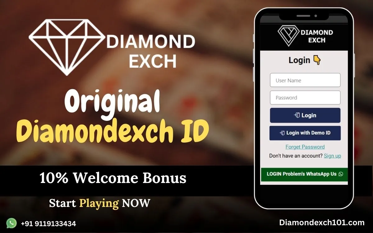 Diamond Exchange Login | Diamondexch9 Login | Diamondexch Admin